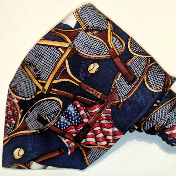 Nicole Miller | Accessories | Nicole Miller 994 Us Open Tennis Tie ...